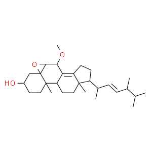 7α-Methoxy-5α;6α- epoxyergosta-8(14);22-dien-3β-ol - CAS:1207441-49-3 ...