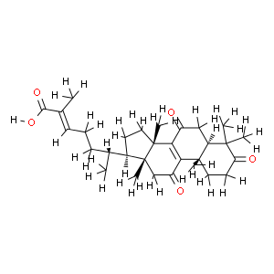 11-Oxoganoderic acid DM - CAS:1408244-15-4 - Naturewill biotechnology ...