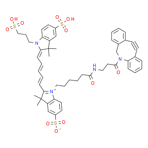 Sulfo-CY5-DBCO - CAS:1564286-24-3 - Naturewill biotechnology Co., Ltd.
