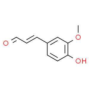 (E)-3-(4-Hydroxy-3-methoxyphenyl)acrylaldehyde - CAS:20649-42-7 ...