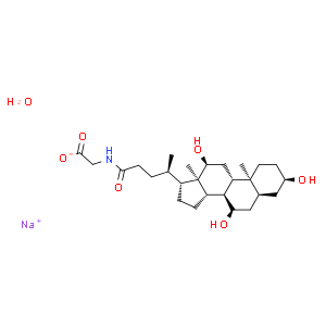 Sodium Glycocholate Hydrate - CAS:338950-81-5 - Naturewill ...