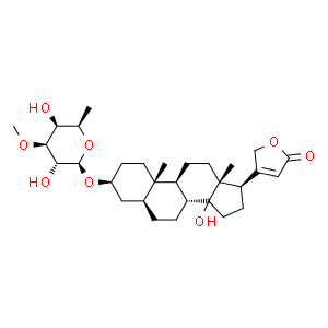 Uzarigenin digitaloside - CAS:61217-80-9 - Naturewill biotechnology Co ...