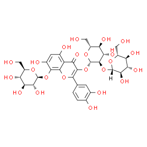 Gossypetin 3-sophoroside-8-glucoside - CAS:77306-93-5 - Naturewill ...
