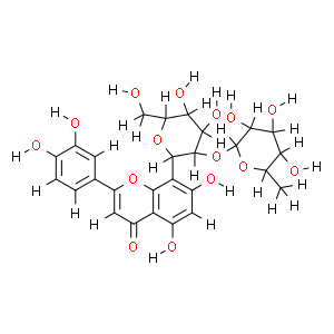 Orientin 2''-O-rhamnoside - CAS:81398-30-3 - Naturewill biotechnology ...